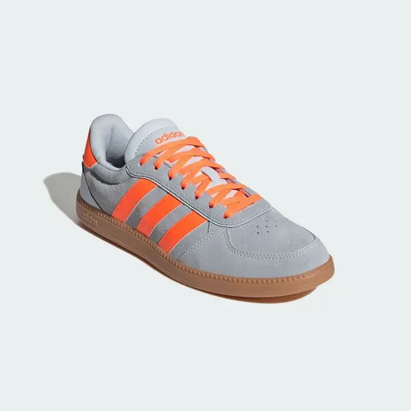 Adidas Breaknet Sleek Sneakers - Halo Blue / Lucid Orange / Gum |  Editorialist