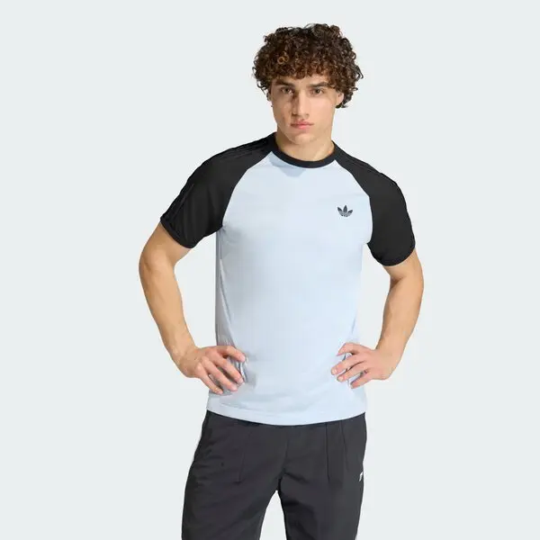 Adidas 3-stripes T-shirt - Crystal Sky