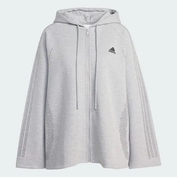 Adidas Teamgeist Rhinestone Track Top - Medium Grey Heather