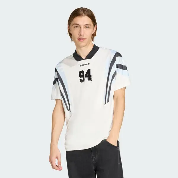 Adidas Santiago Aop Infill Jersey - Cloud White