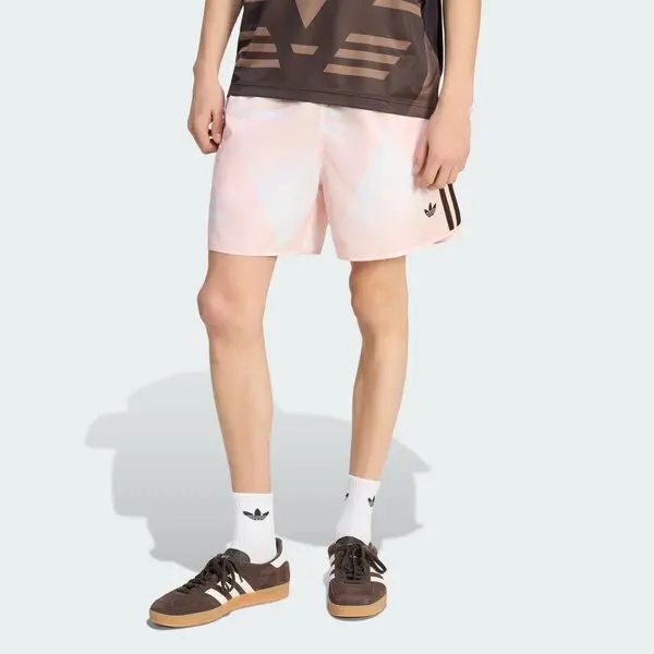 Adidas Bruised Banana All-over-print Shorts - Sandy Pink