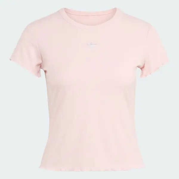 Adidas Essentials Scalloped Edge Baby Tee