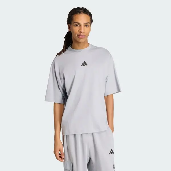 Adidas City Tech T-shirt - Halo Silver