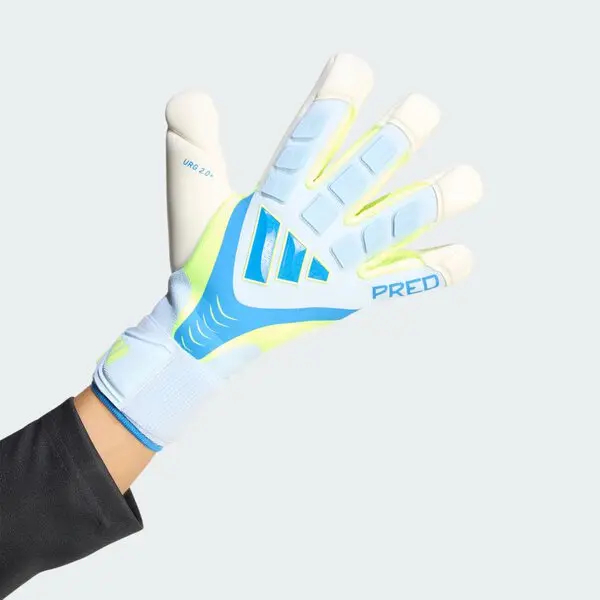 Adidas Predator Goalkeeper Pro Hybrid Strap Glove - Crystal Sky / Ray Blue / Solar Yellow