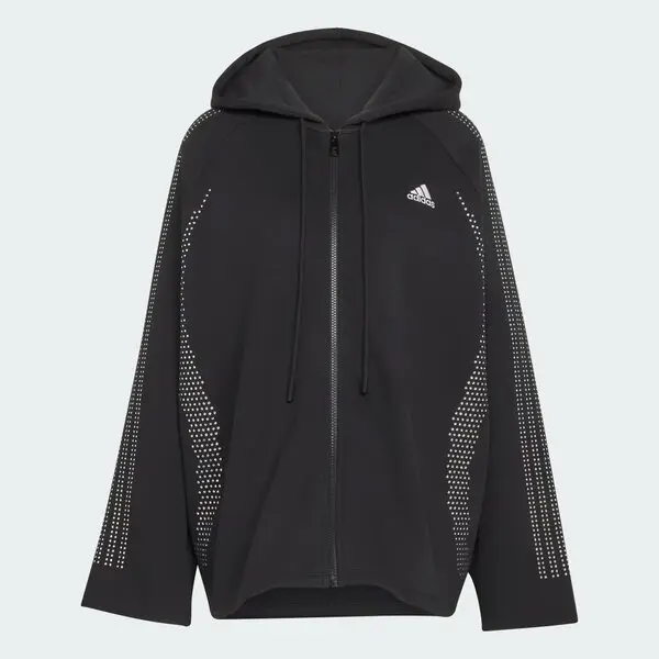 Adidas Teamgeist Rhinestone Track Top - Black