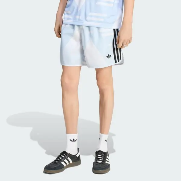 Adidas All-over-print Shorts - White
