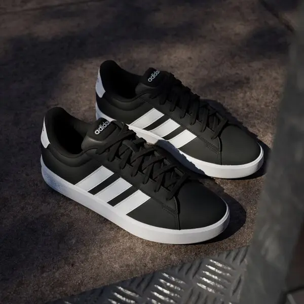 Adidas Grand Court 3.0 Sneakers - Core Black / Cloud White / Cloud White
