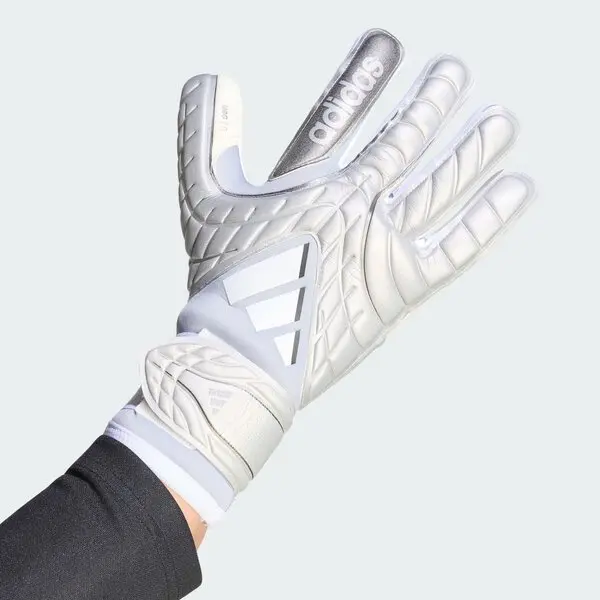 Adidas Copa Goalkeeper Pro Gloves - Glory Grey / Lucid Aquamarine / White