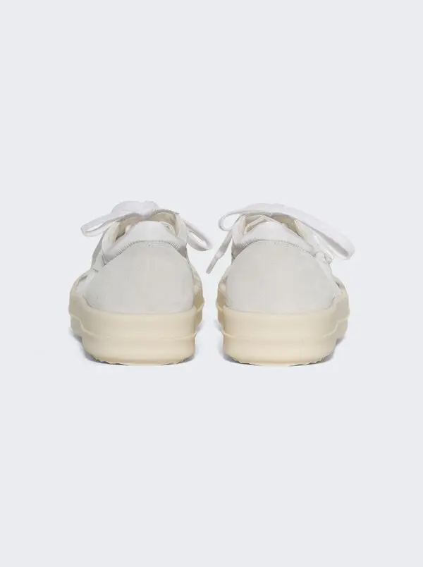 Rick Owens Temple Vintage Low-top Sneakers - White