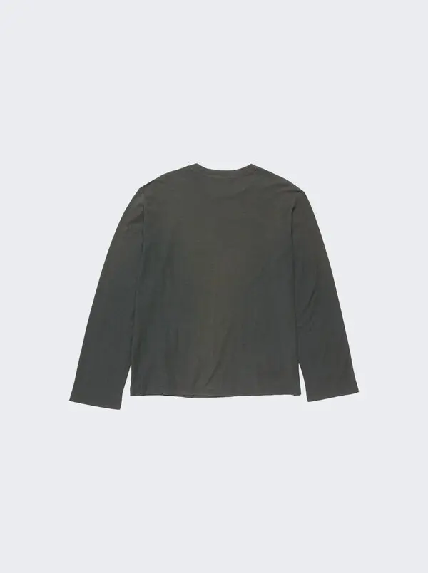 Acne Studios 1996 Logo Long Sleeve Tee - Black