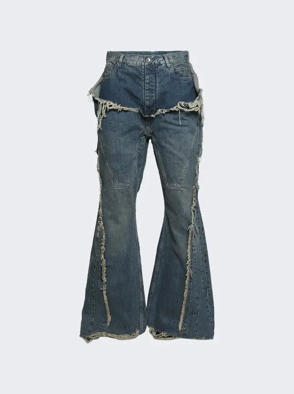 Rick Owens Livered Bootcut Denim Jeans