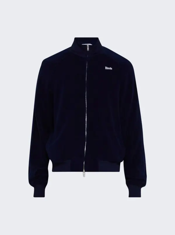 Rhude Hamptons Towel Track Jacket - Navy