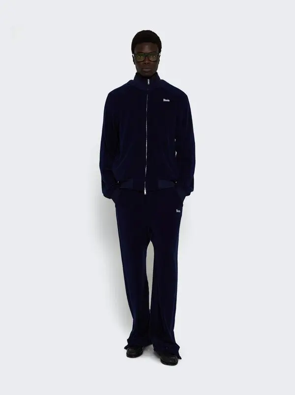 Rhude Hamptons Towel Track Jacket - Navy