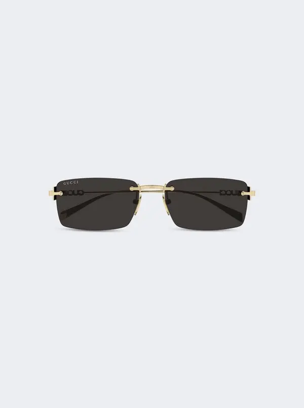 Gucci Rectangular Sunglasses - A