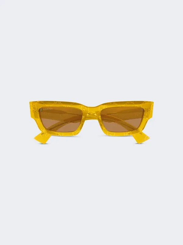 Gucci Rectangular Sunglasses - A