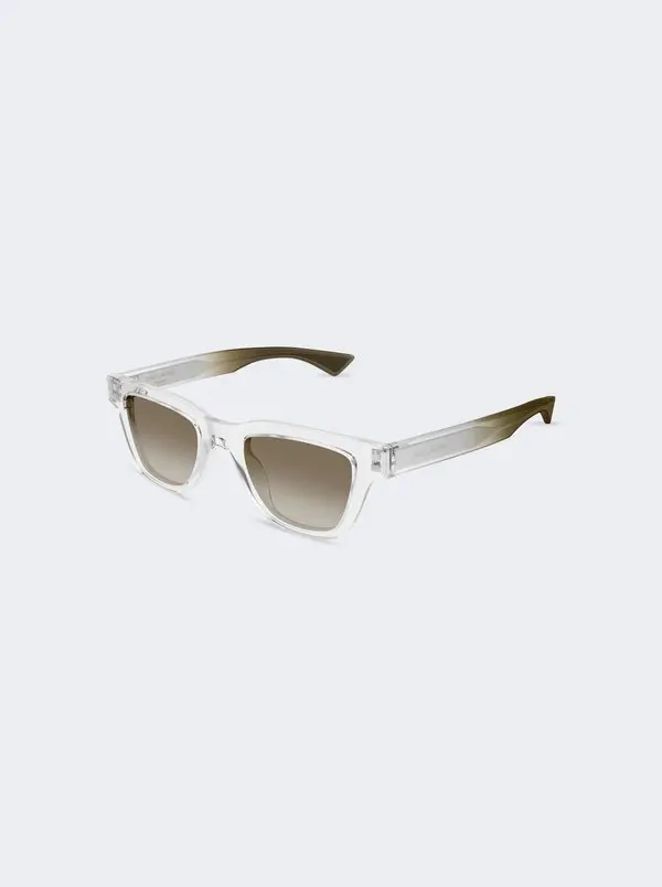 Saint Laurent Sl 789 Jacques Sunglasses Clear Frame