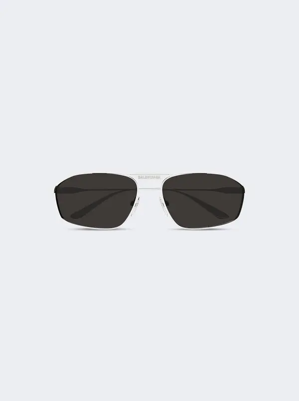 Balenciaga Metal Frame Sunglasses - A