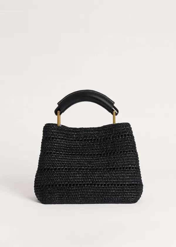 ME+EM Raffia Mini Day Bag