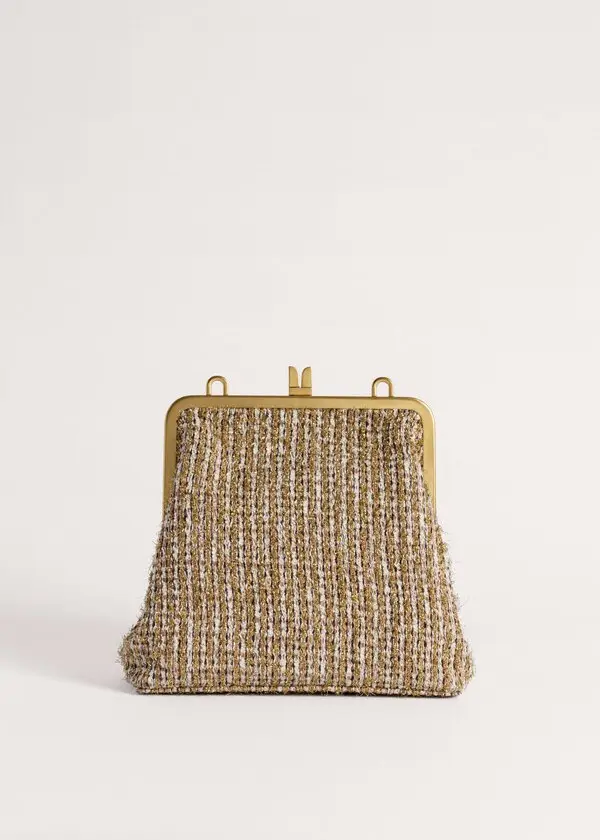 ME+EM Tweed Crossbody Bag