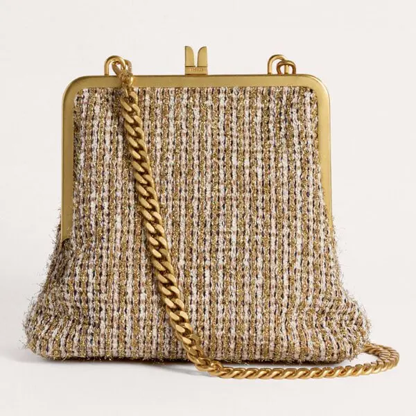 ME+EM Tweed Crossbody Bag