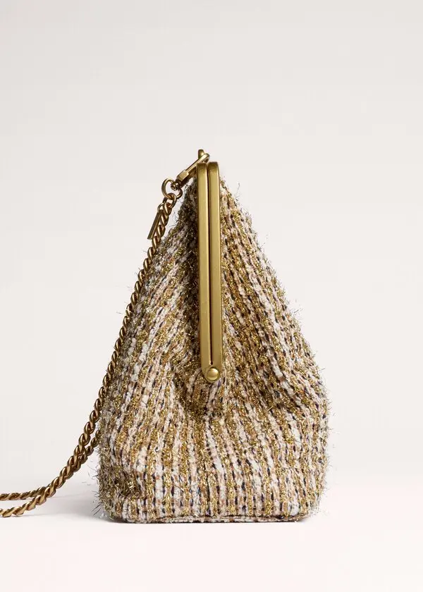 ME+EM Tweed Crossbody Bag