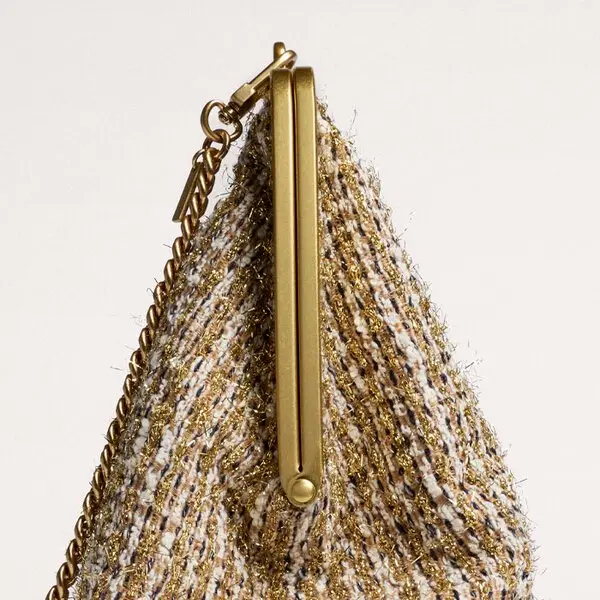 ME+EM Tweed Crossbody Bag