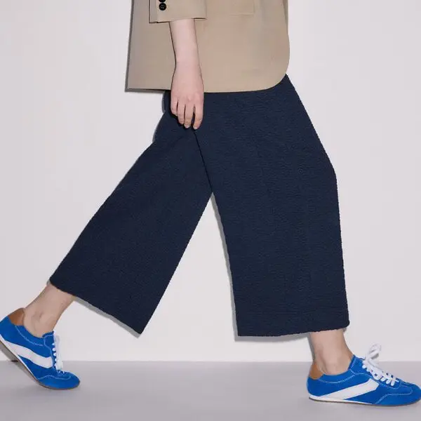 ME+EM Jacquard Cropped Trousers