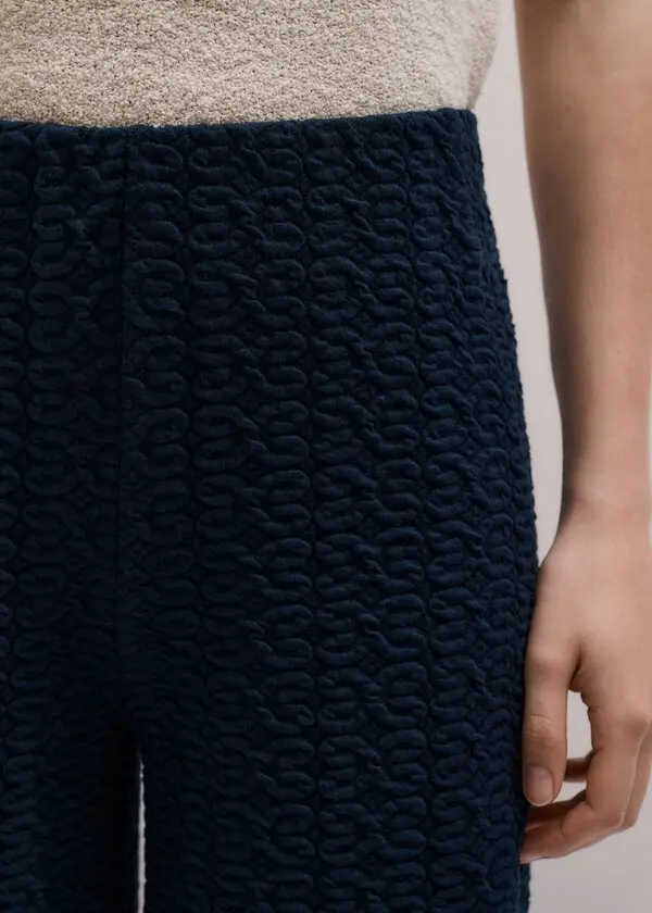 ME+EM Jacquard Cropped Trousers