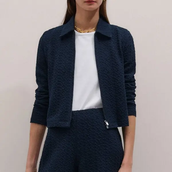 ME+EM Jacquard Cropped Trousers