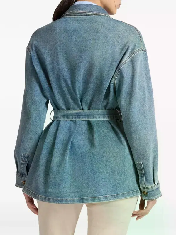 ELENA MIRÒ Embellished Denim Jacket