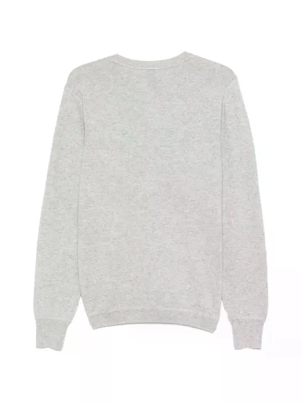 ALLUDE Crew-neck Sweater - Grey