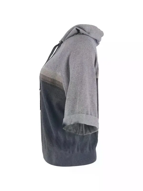 Brunello Cucinelli Short-sleeve Hoodie