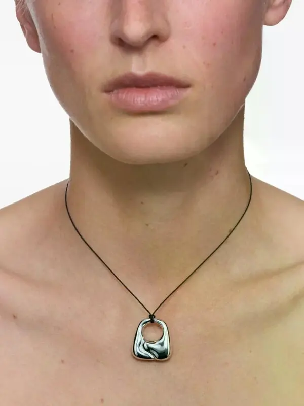 MARIA BLACK Large Weekender Necklace - Silver