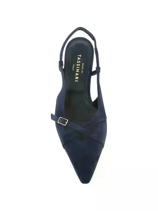 TASSINARI Décolleté Slingback Pumps - Blue