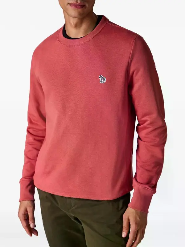 Paul Smith Zebra Appliqué Sweatshirt - Pink