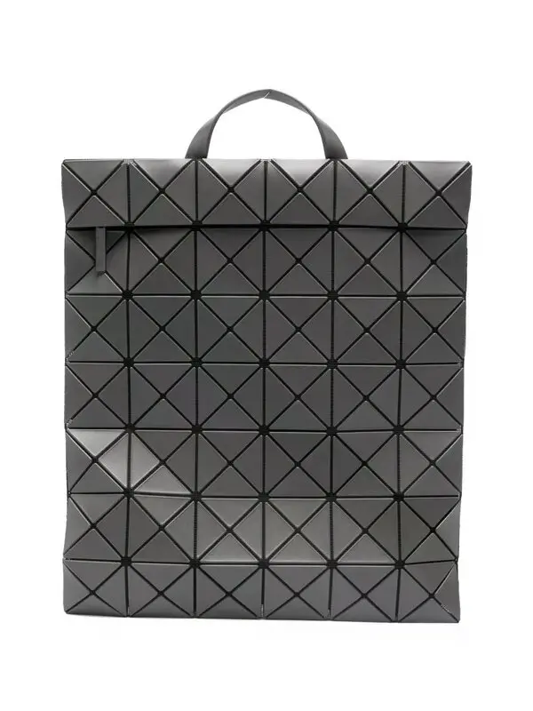 Issey Miyake Flat Geometric-paneled Backpack - Grey