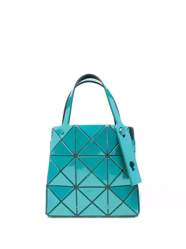 Issey Miyake Mini Carat Geometric-paneled Tote - Blue