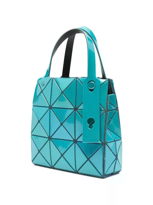 Issey Miyake Mini Carat Geometric-paneled Tote - Blue