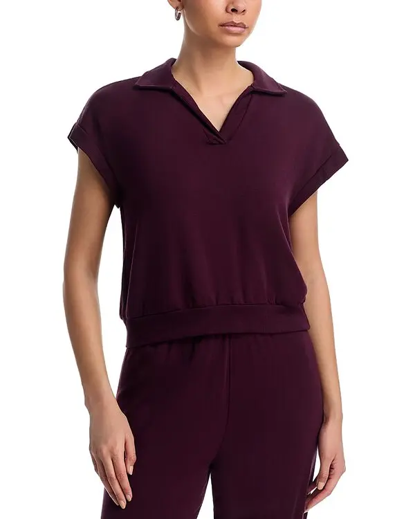 Splits59 Evie Fleece Polo Tee