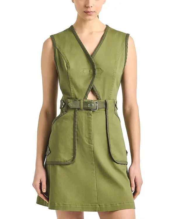 Derek Lam 10 Crosby Apollo Twill Dress