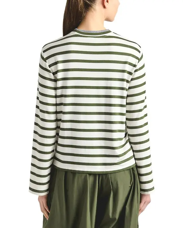 Derek Lam 10 Crosby Myrtha Striped Top