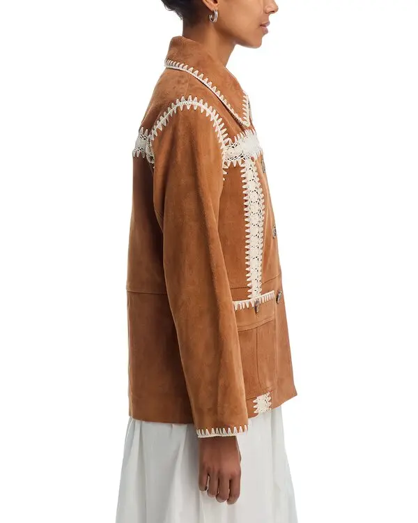 Sea Irena Suede Jacket - Camel