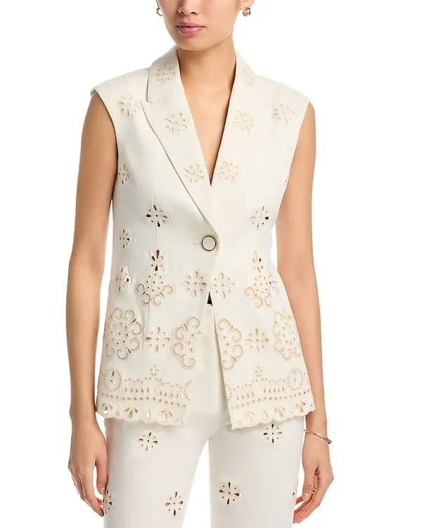 Veronica Beard Townies Vest - Dove