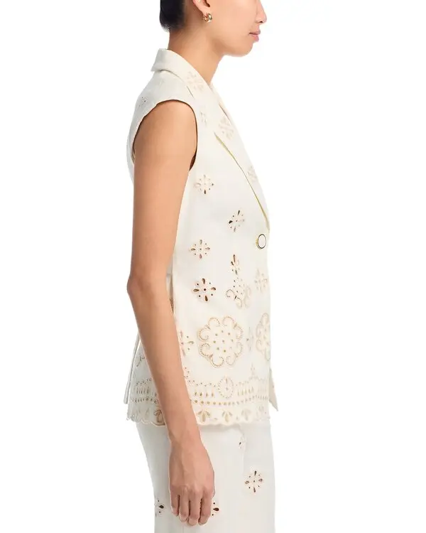Veronica Beard Townies Vest - Dove