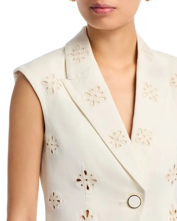 Veronica Beard Townies Vest - Dove