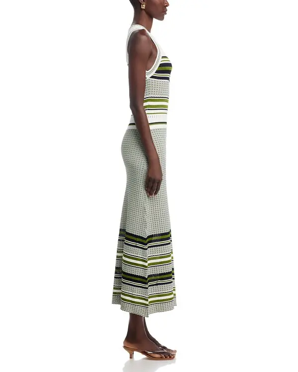 Veronica Beard Dawna Knit Dress - Navy/cactus