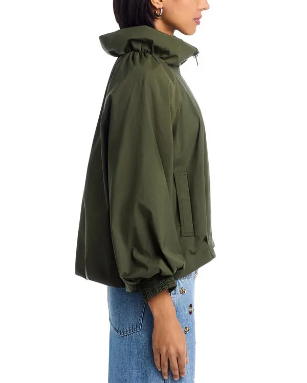 Veronica Beard Circe Zip-up Jacket - Army