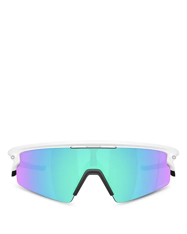 Oakley Rectangular Shield Sunglasses 37mm - Matte White