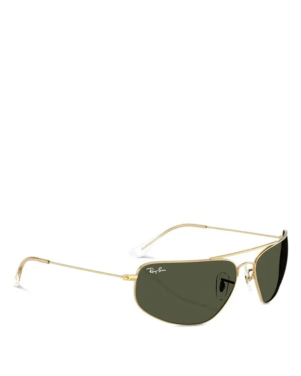 Ray-ban Rectangular Sunglasses, 63mm