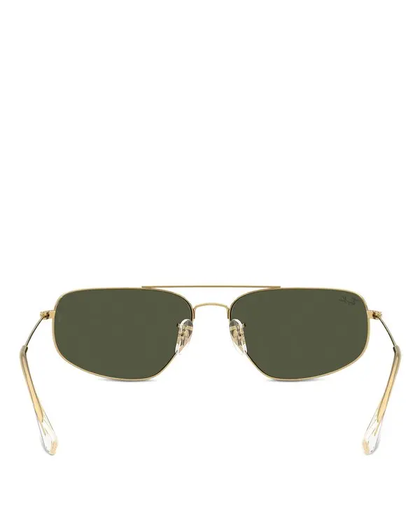 Ray-ban Rectangular Sunglasses, 63mm